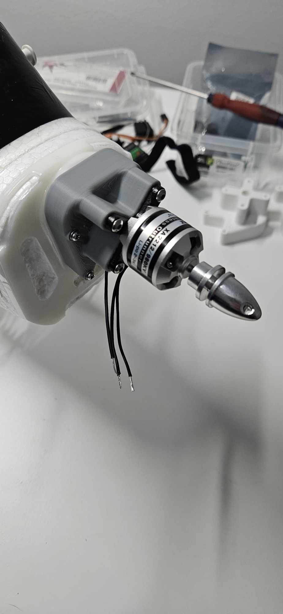 HH Super Cub LP 35mm 2212 Brushless Motor Mount by kennypic | Download ...