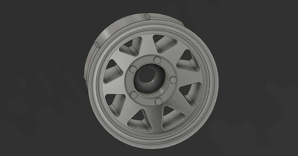 Trailer Wheels and Tires for DIY Mini Trailer by TheRealJonnyD ...
