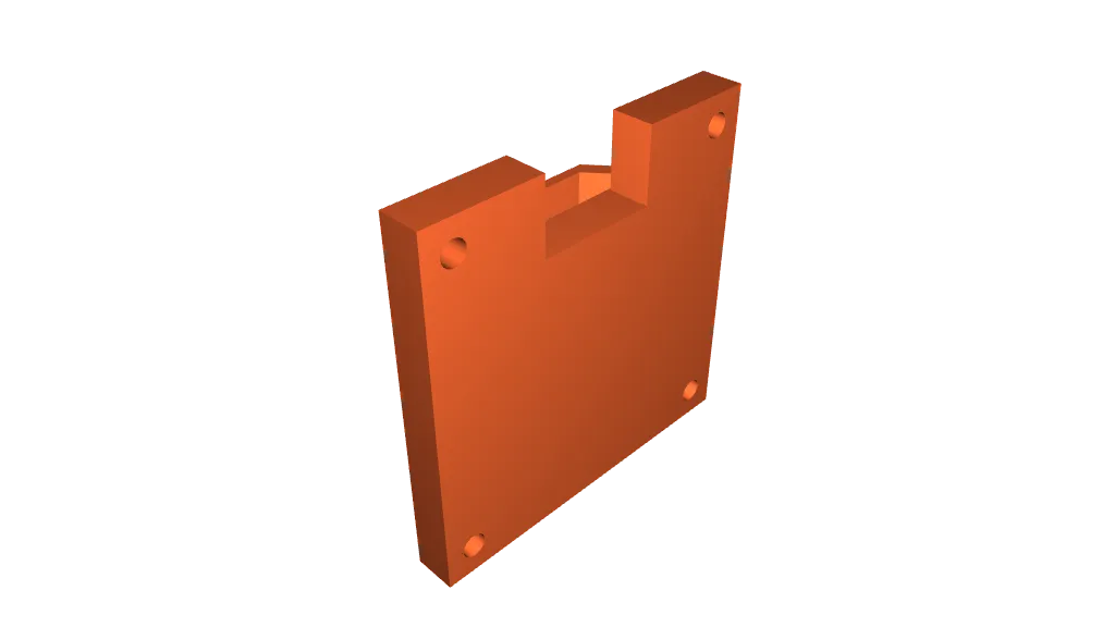 Removable Monitor Mount Vesa75 by Mike | Download free STL model ...