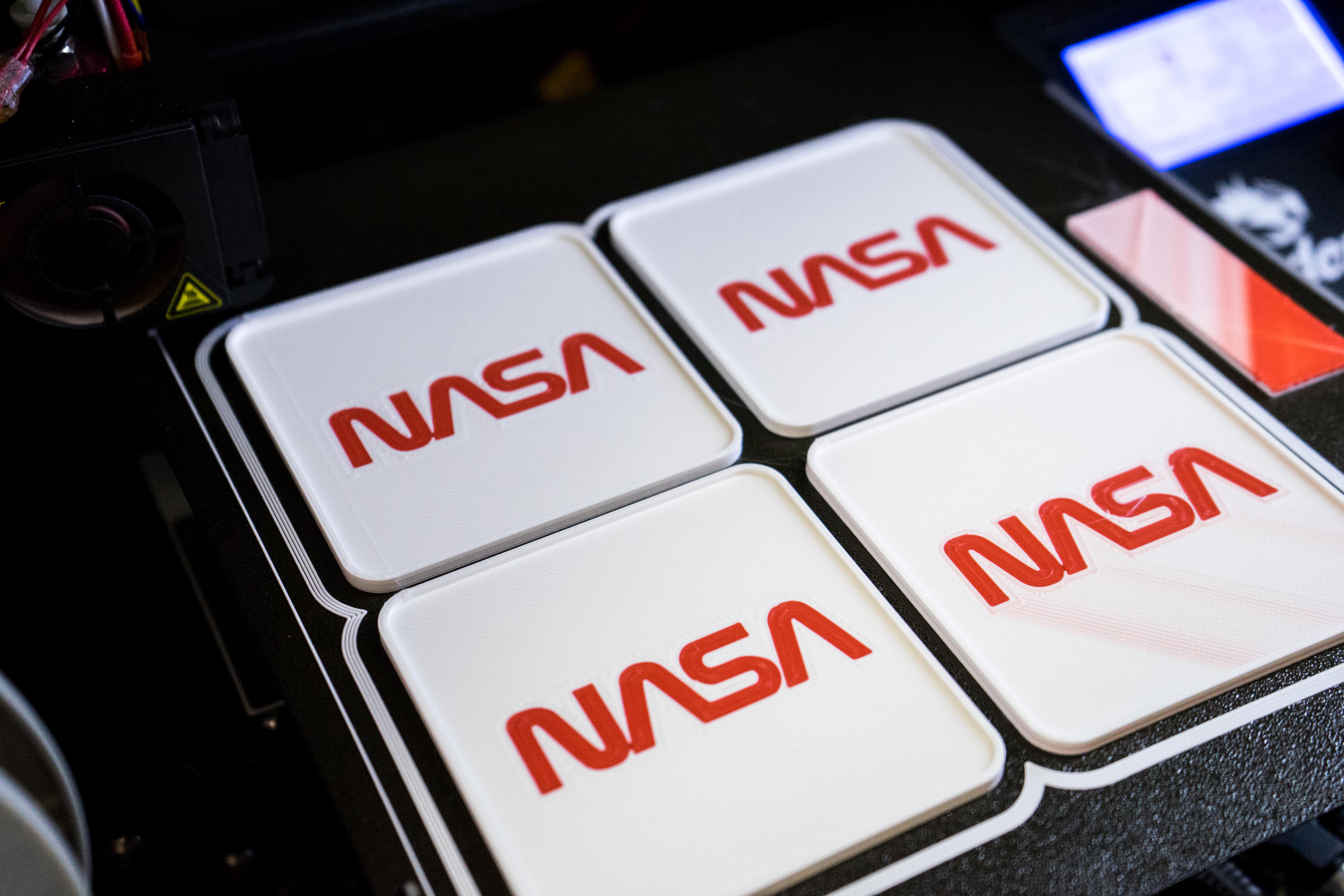 NASA coasters for dual extrusion, multi material or single nozzle ...