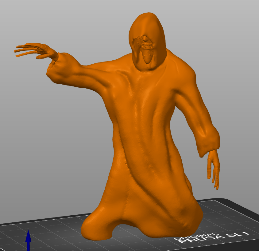 Hooded monster figurine by Tiger3DPrinting | Download free STL model ...