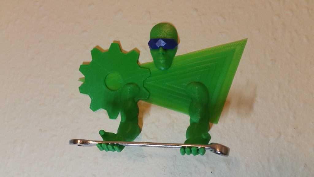 3D Printing Guardian - Wall-Mounted Tool Holder by 3DWithUs | Download ...