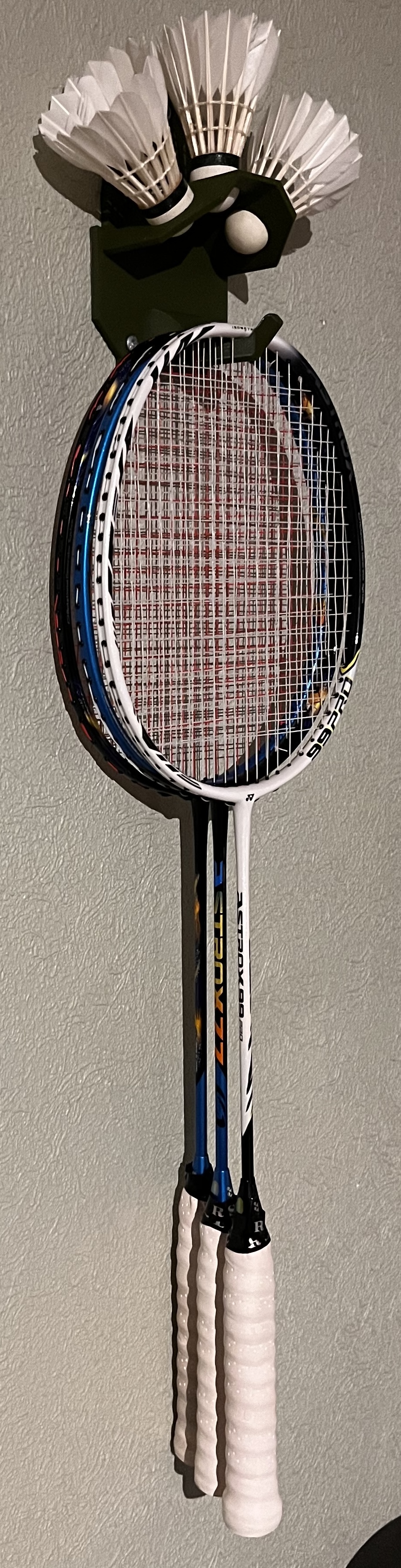 Badminton racket hanger by CannaCreator | Download free STL model ...