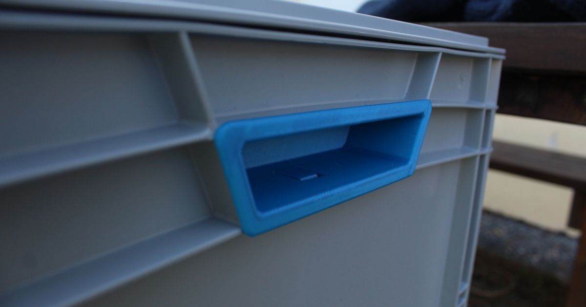 TBA Euro container handle insert by Mr. Lotusák | Download free STL ...