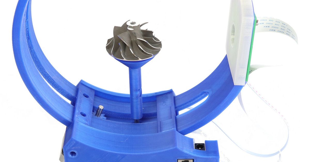 OpenScan Mini - Printable 3D Scanner by openscan | Download free STL ...