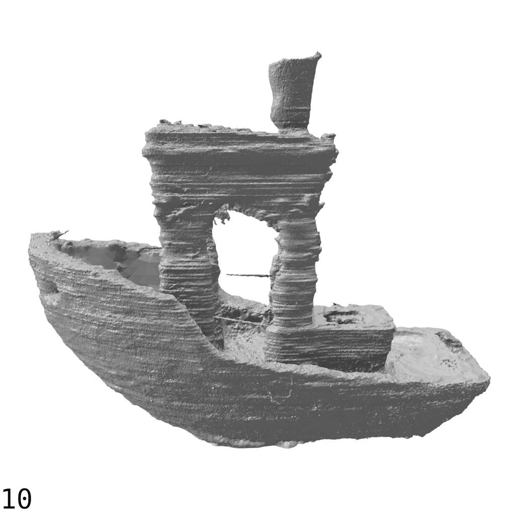3D Scanned Benchy - Collection by openscan | Download free STL model ...