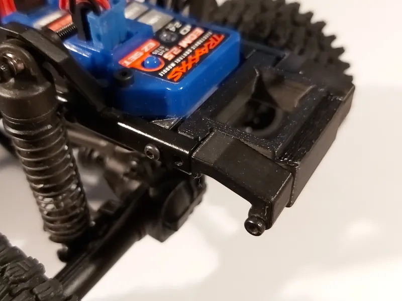 TRX4M Low Profile Bumpers, Bumper Delete and Hinged Body mod (STEP ...