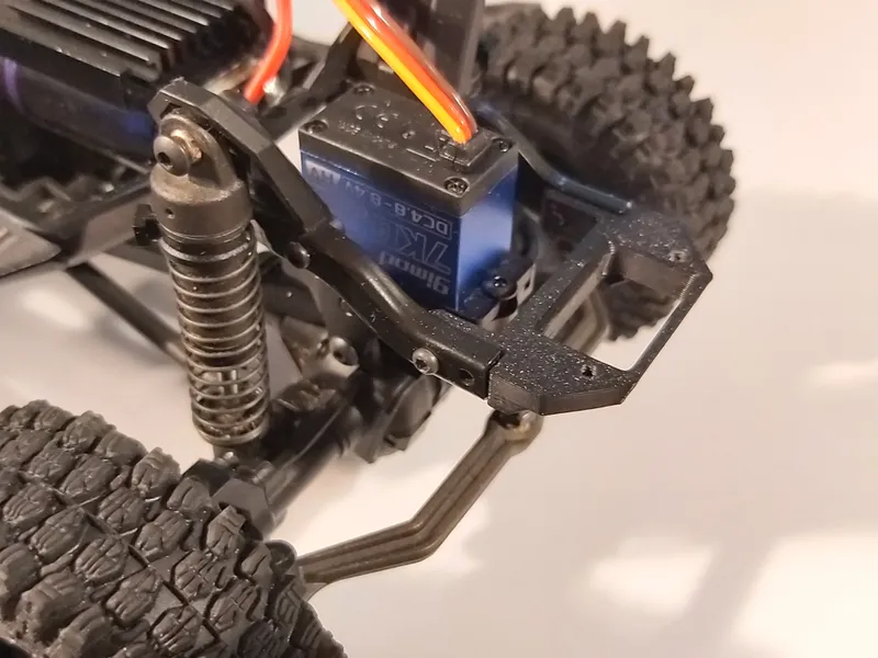 TRX4M Low Profile Bumpers, Bumper Delete and Hinged Body mod (STEP ...
