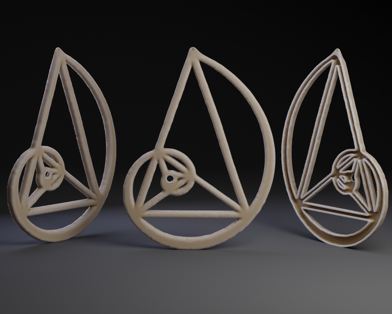 Golden Mean Geometric Wall Art. by Peter Farell | Download free STL ...