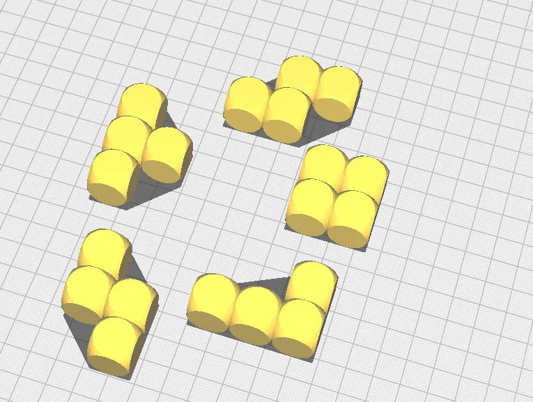 wall mount tetris blocks by pleaxsy | Download free STL model ...