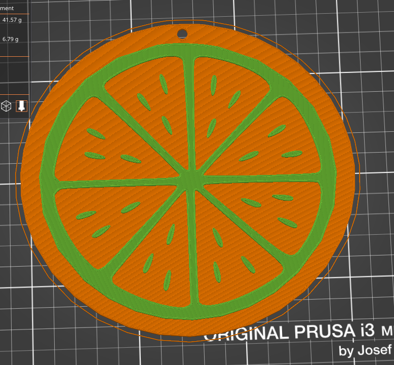 Easy Filament Change Multicolor Citrus Slice Wall Plaque Hanging ...