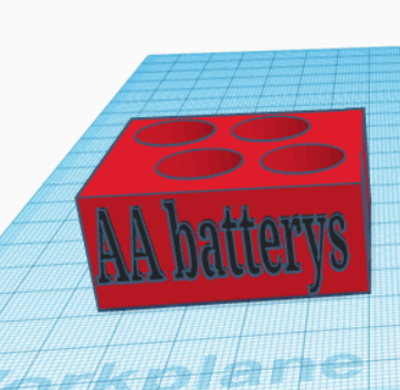 AA battery holder by jhon dnesser | Download free STL model ...