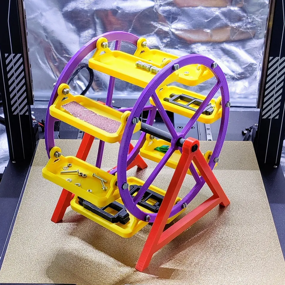 Ferris Wheel Storage by Occasional craftsman | Download free STL model ...