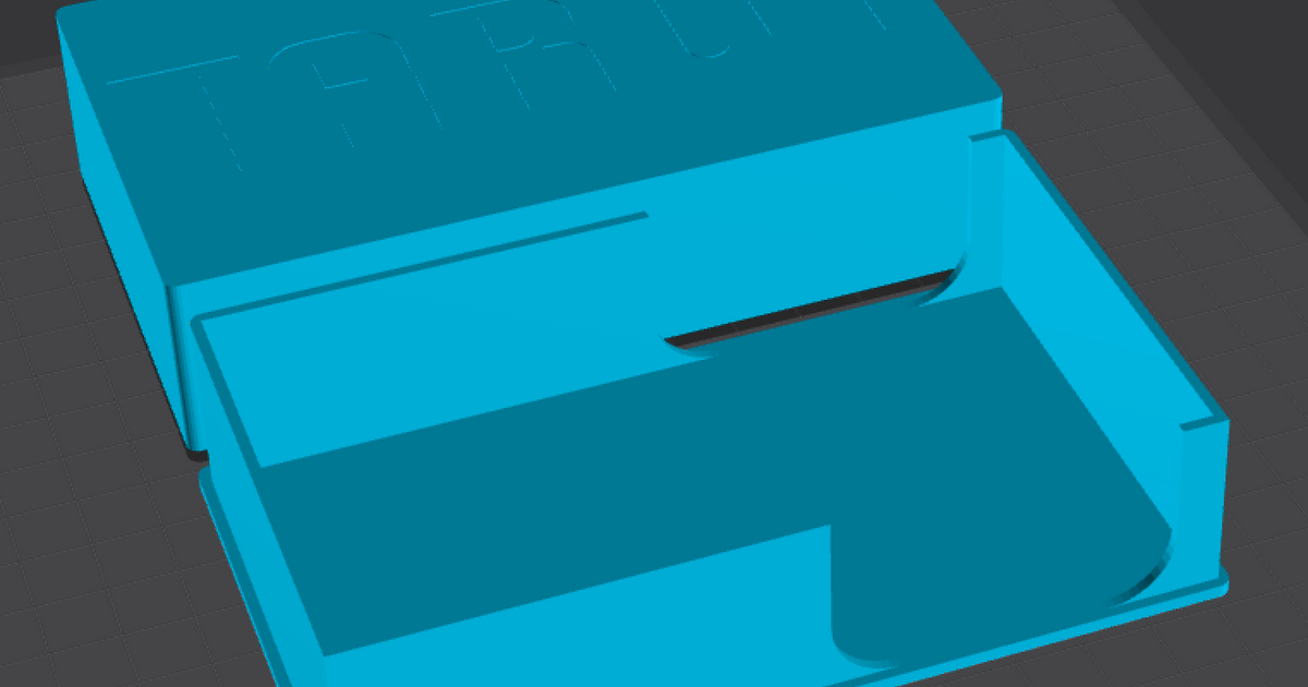 Tarot Cards Case von Morrey | Kostenloses STL-Modell herunterladen ...