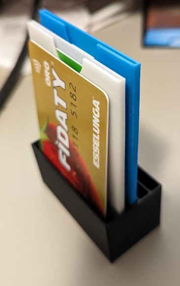 5 cards holder von fbonanno85 | Kostenloses STL-Modell herunterladen ...