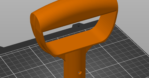 Shovel handle by Mr. Fail | Download free STL model | Printables.com