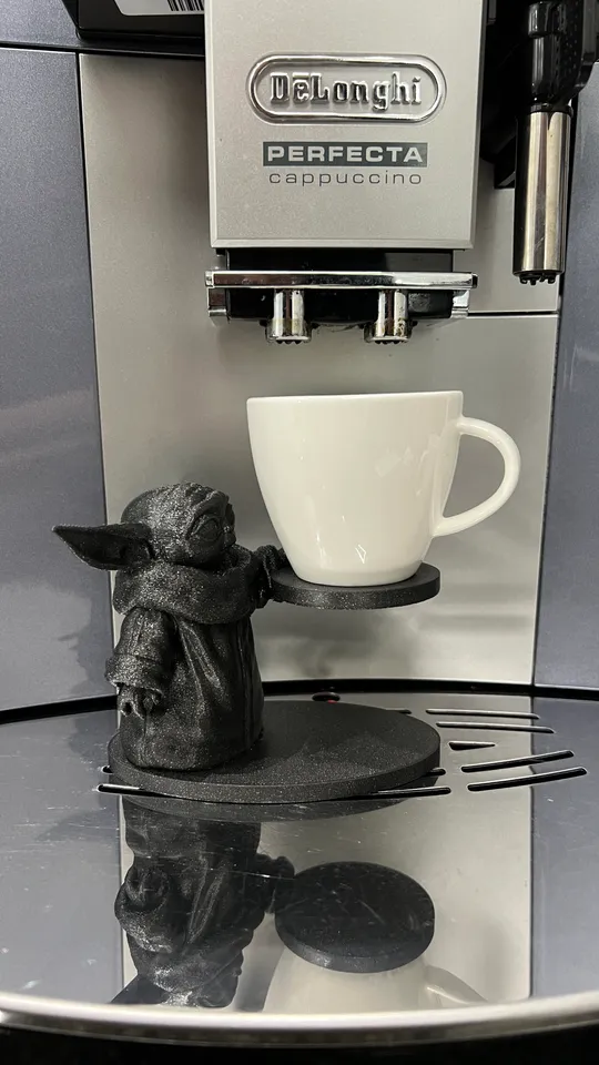 Espresso Baby Yoda by Dixie_do | Download free STL model | Printables.com