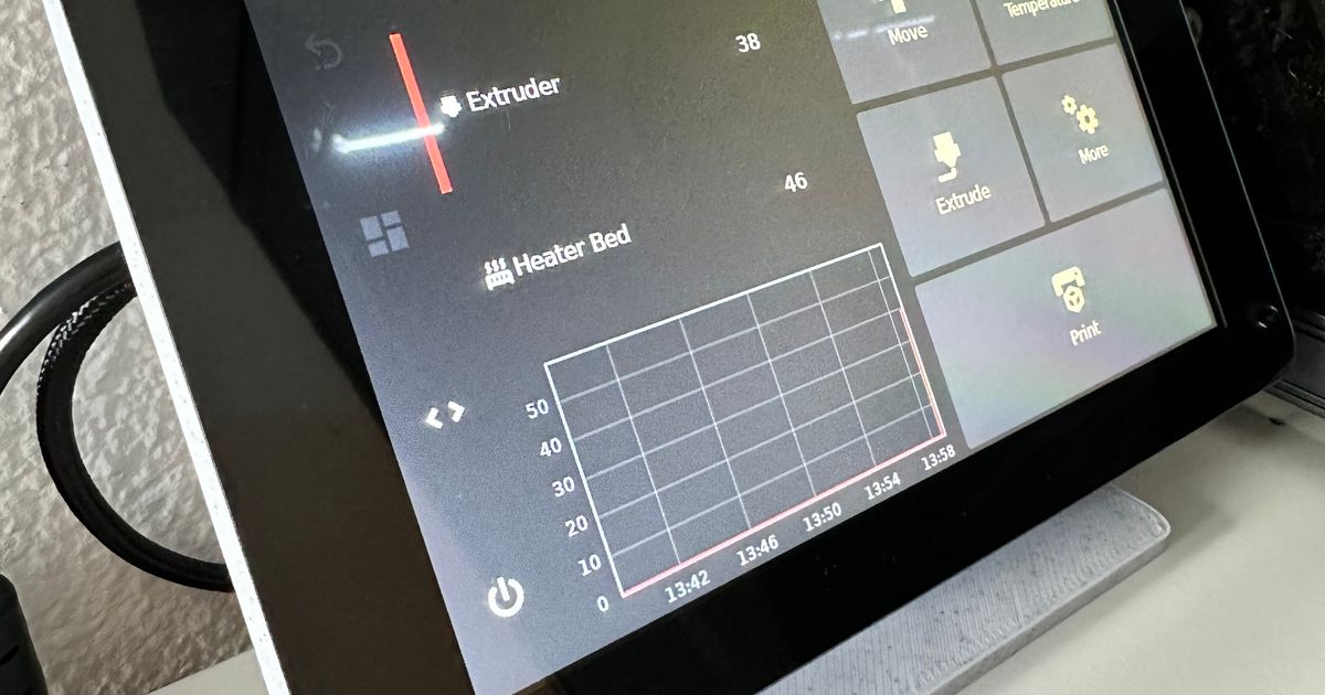 Raspberry Pi 7 Inch Touchscreen Case with Rotating Stand por 5iStanley ...
