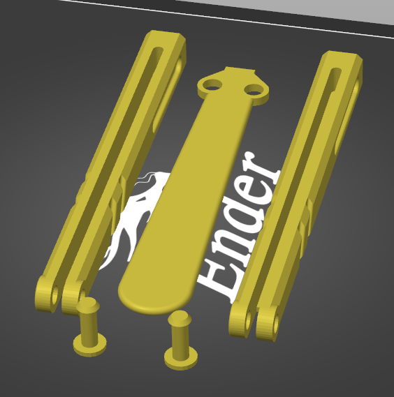 Round blade Balisong by Mango_Tiger | Download free STL model ...