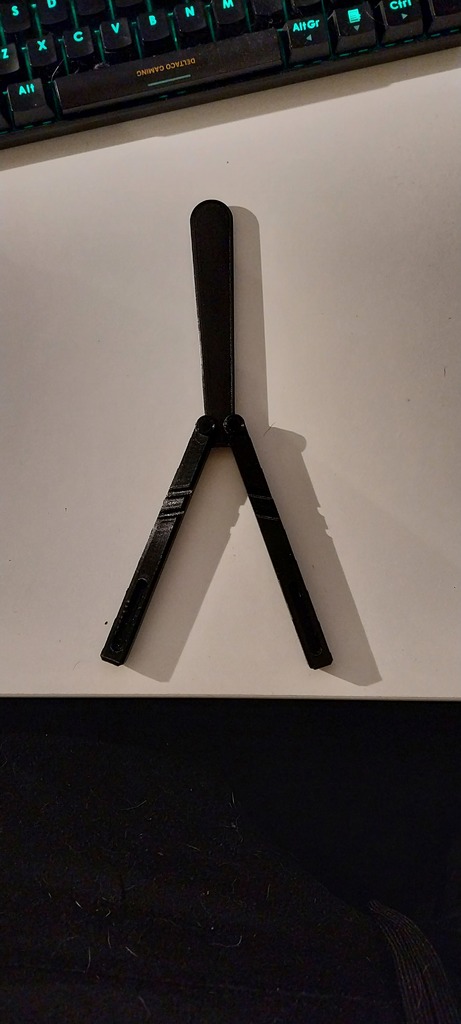 Round blade Balisong by Mango_Tiger | Download free STL model ...