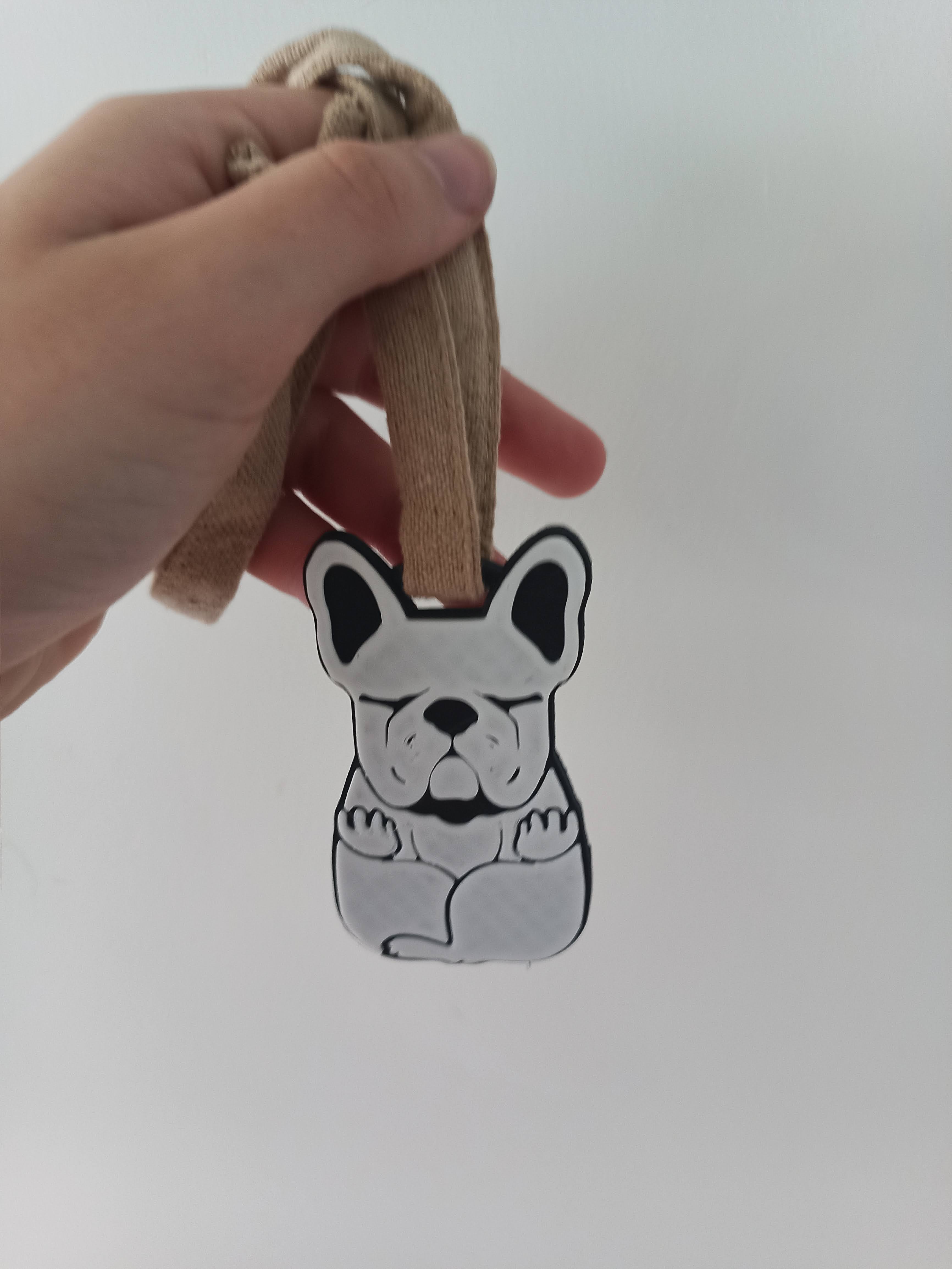 Bulldog for keychain or tag by Baloo 3D | Download free STL model ...