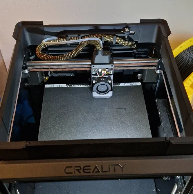 Creality K1 Riser with Cable Chain Removed by dumskillz | Download free ...