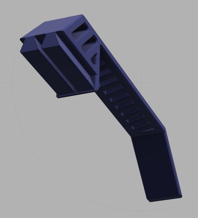 Scraper with handle (renewable) by WolfPrint3D | Download free STL ...