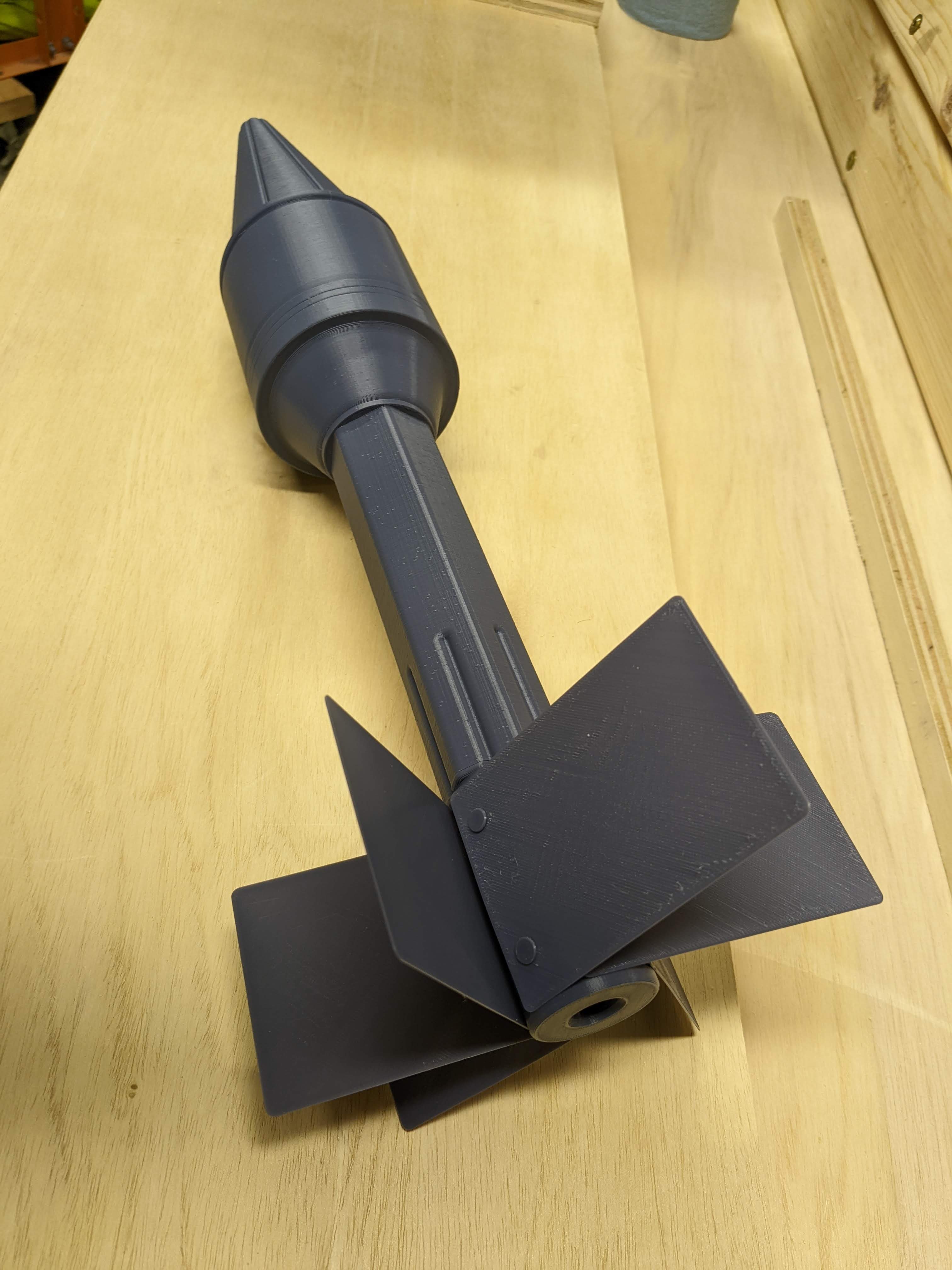 RPG-2 Fins by jg | Download free STL model | Printables.com