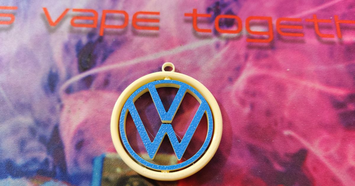 VW keychain movable by Outsider | Download free STL model | Printables.com VW keychain movable by Outsider | Download free STL model | Printables.com
