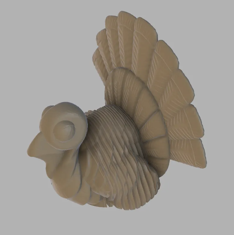 Flexi Turkey by Jake | Download free STL model | Printables.com