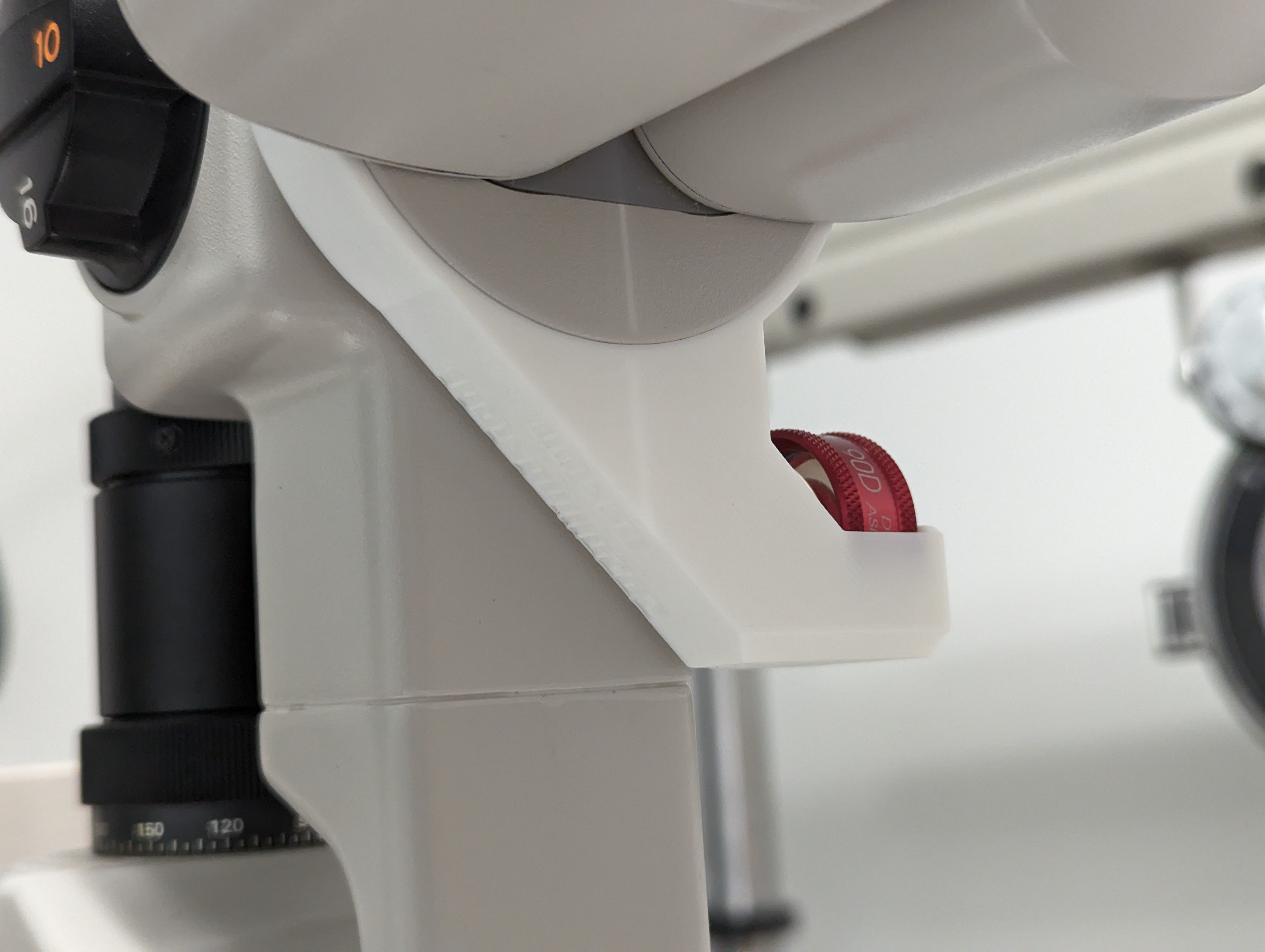 Optometry: Slit Lamp 90D Holder by vivacello | Download free STL model ...