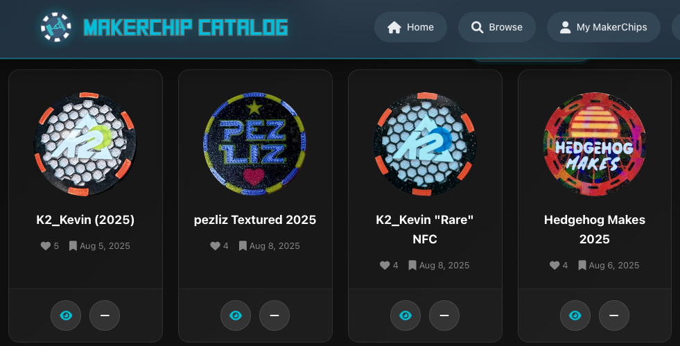 MakerChip - Maker Chip - the new Maker Coin by K2_Kevin | Download free STL model | Printables.com