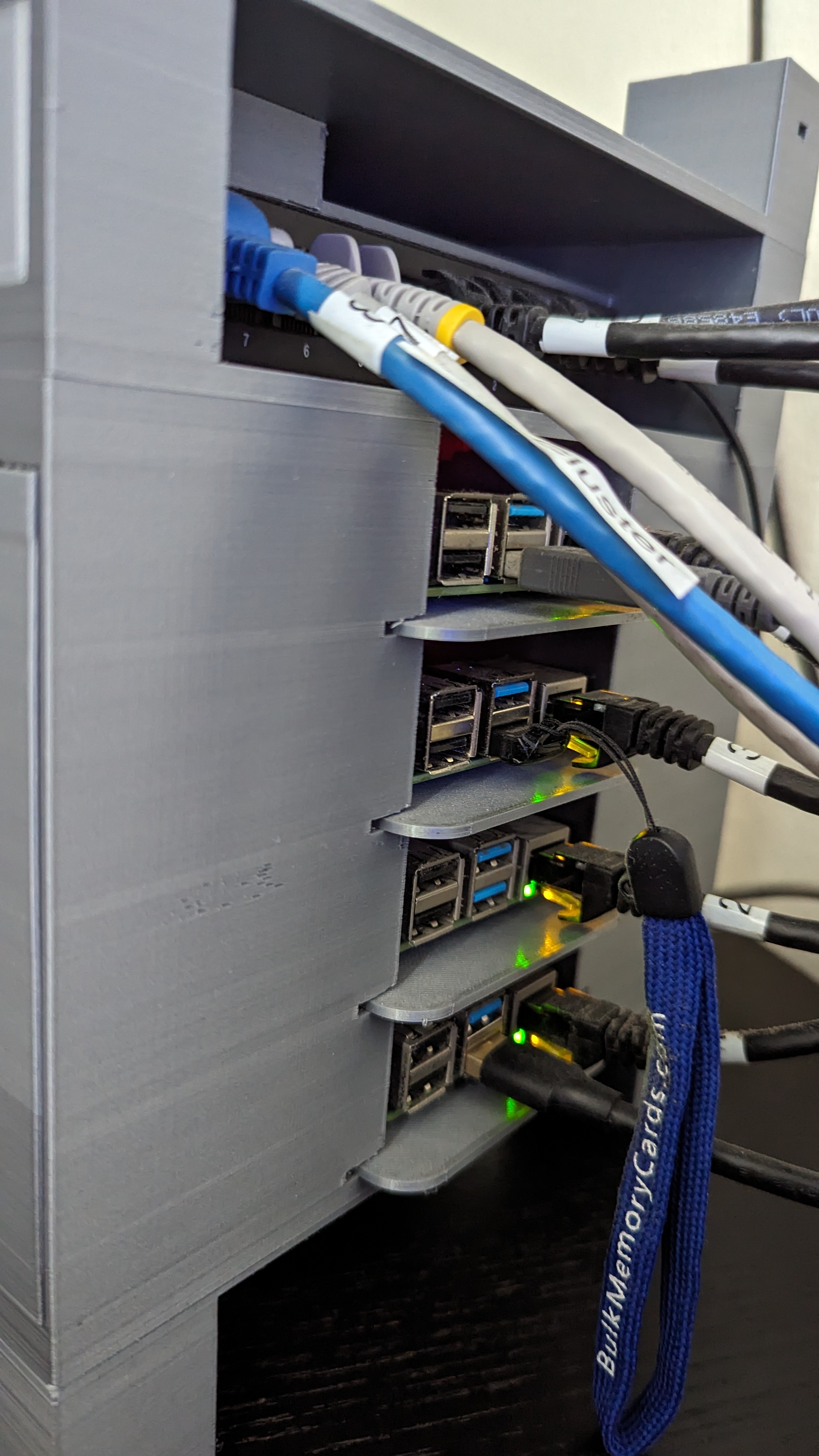 Raspberry Pi Rack v2 par Draik | Téléchargez gratuitement un modèle STL ...