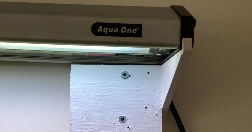 wall bracket for aqua one aquarium light by tatduk | Download free STL ...