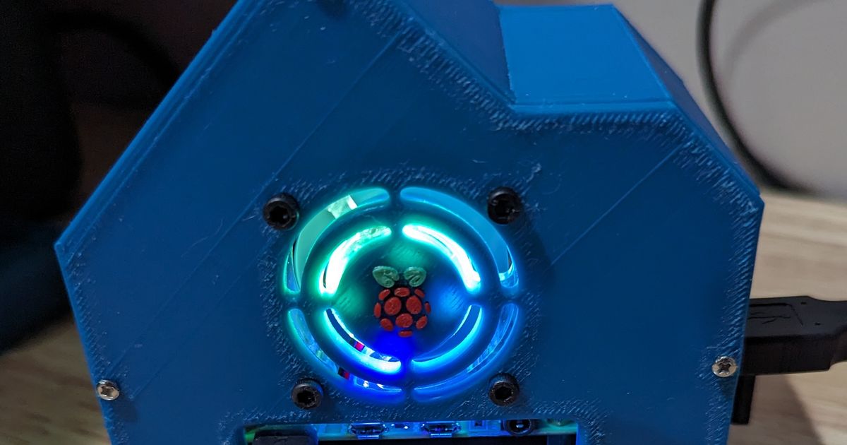 Raspberry pi 4 case with M.2 NVME SSD Adapter board by Keith ...