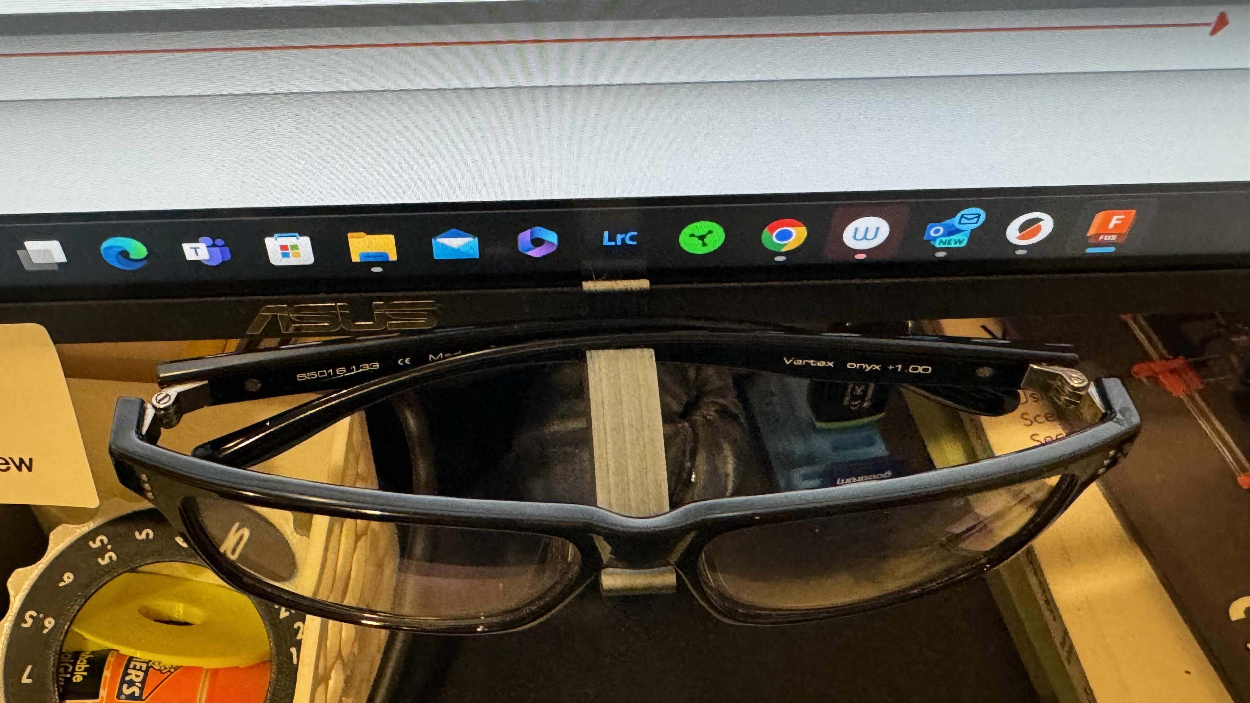 Glasses Monitor Mount by crashkg | Download free STL model | Printables.com