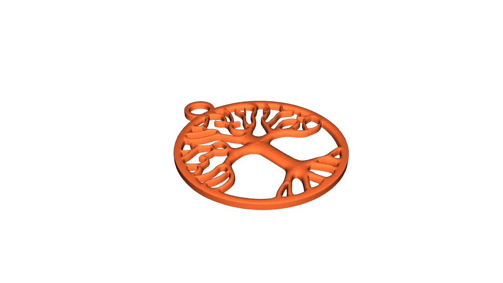 Tree keychain by Kapuchinski | Download free STL model | Printables.com