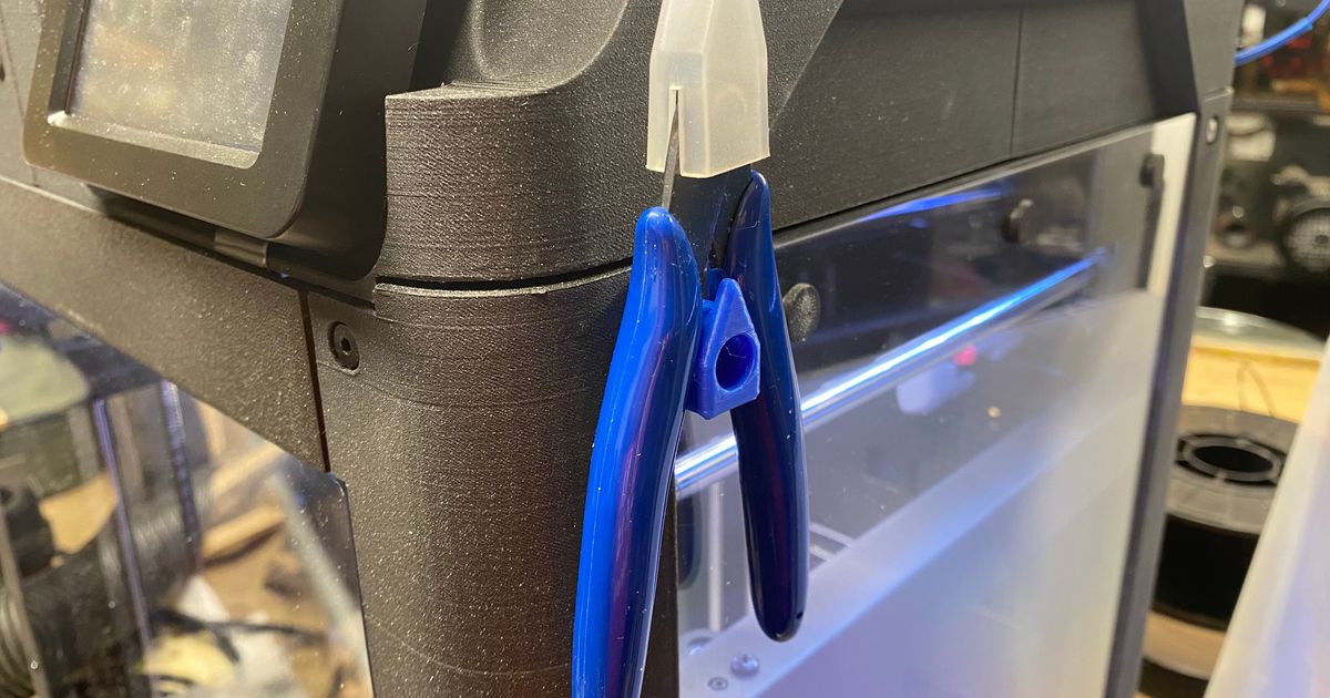 Flashforge Adventurer 5M (AD5M) Side Cutter Mount v1.0 by Doug Joseph ...