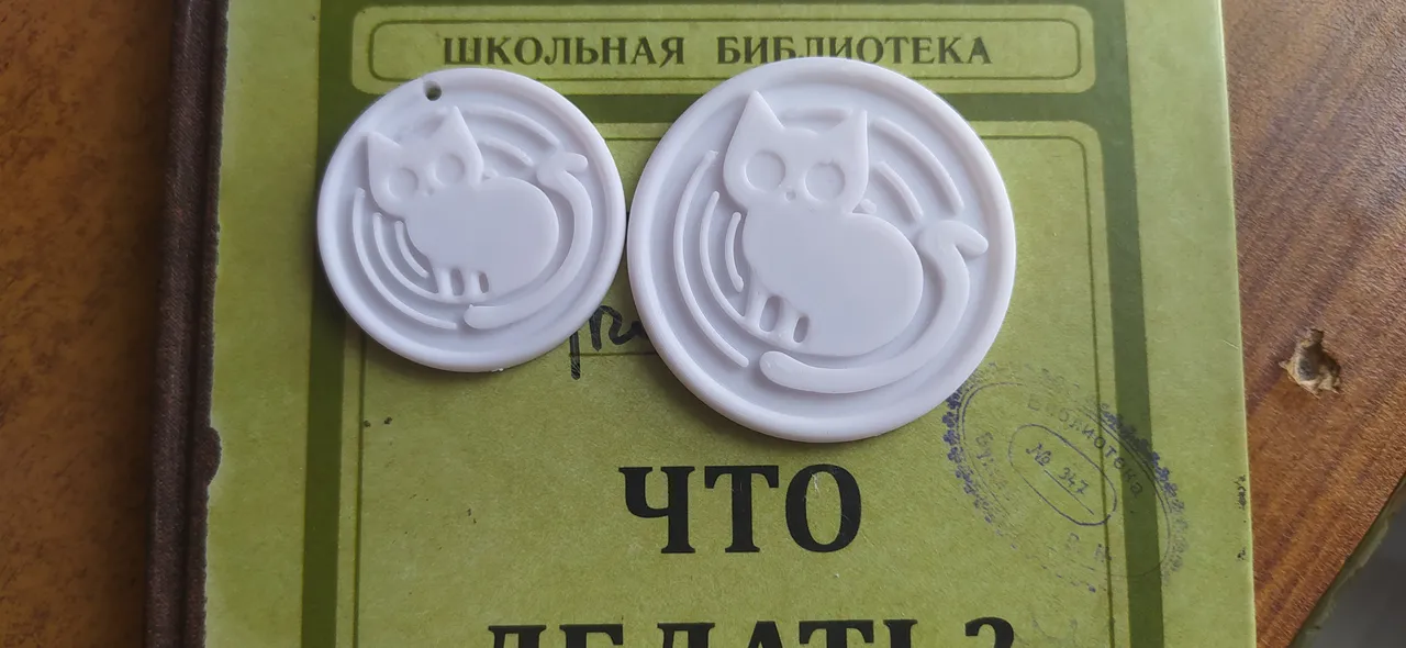 hypno cat keychain by Kapuchinski | Download free STL model ...