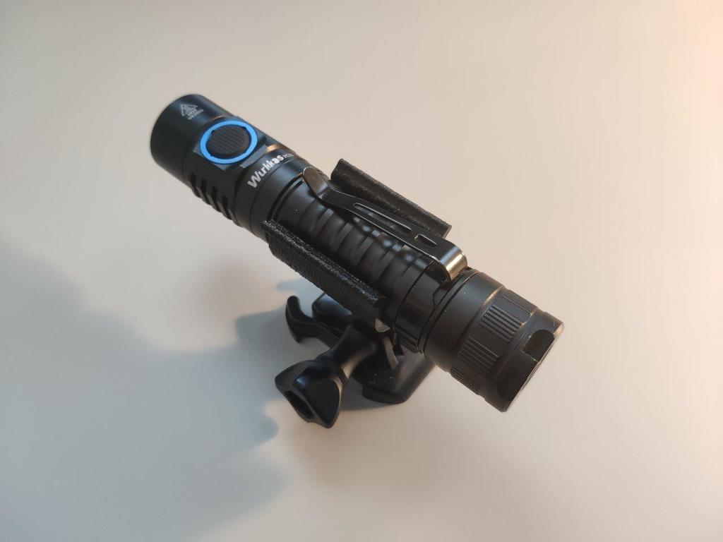 Flashlight GoPro clip for Wurkkos FC11 by Elmardus | Download free STL ...