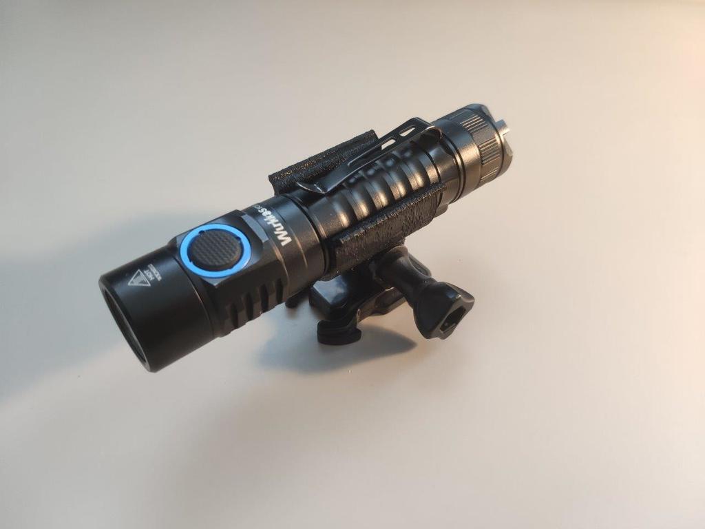 Flashlight GoPro clip for Wurkkos FC11 by Elmardus | Download free STL ...