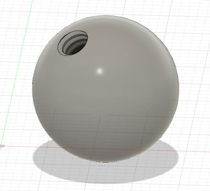 ball with M2 thread by philipp900 | Download free STL model ...