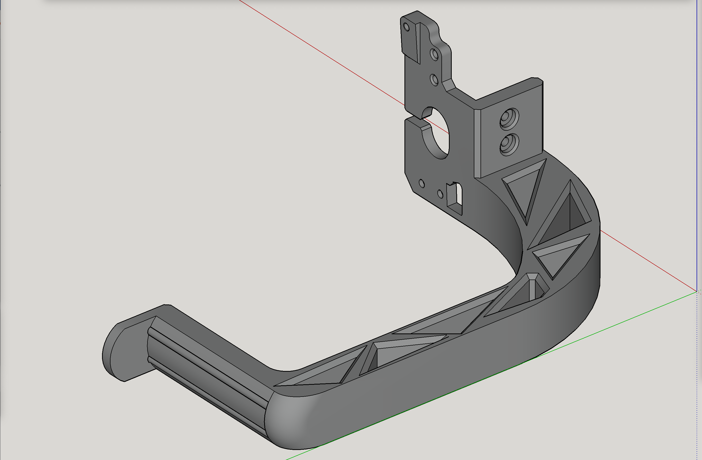 Flashforge Adventurer 5M (AD5M) IMPROVED Spool Holder, Inlet, Runout ...