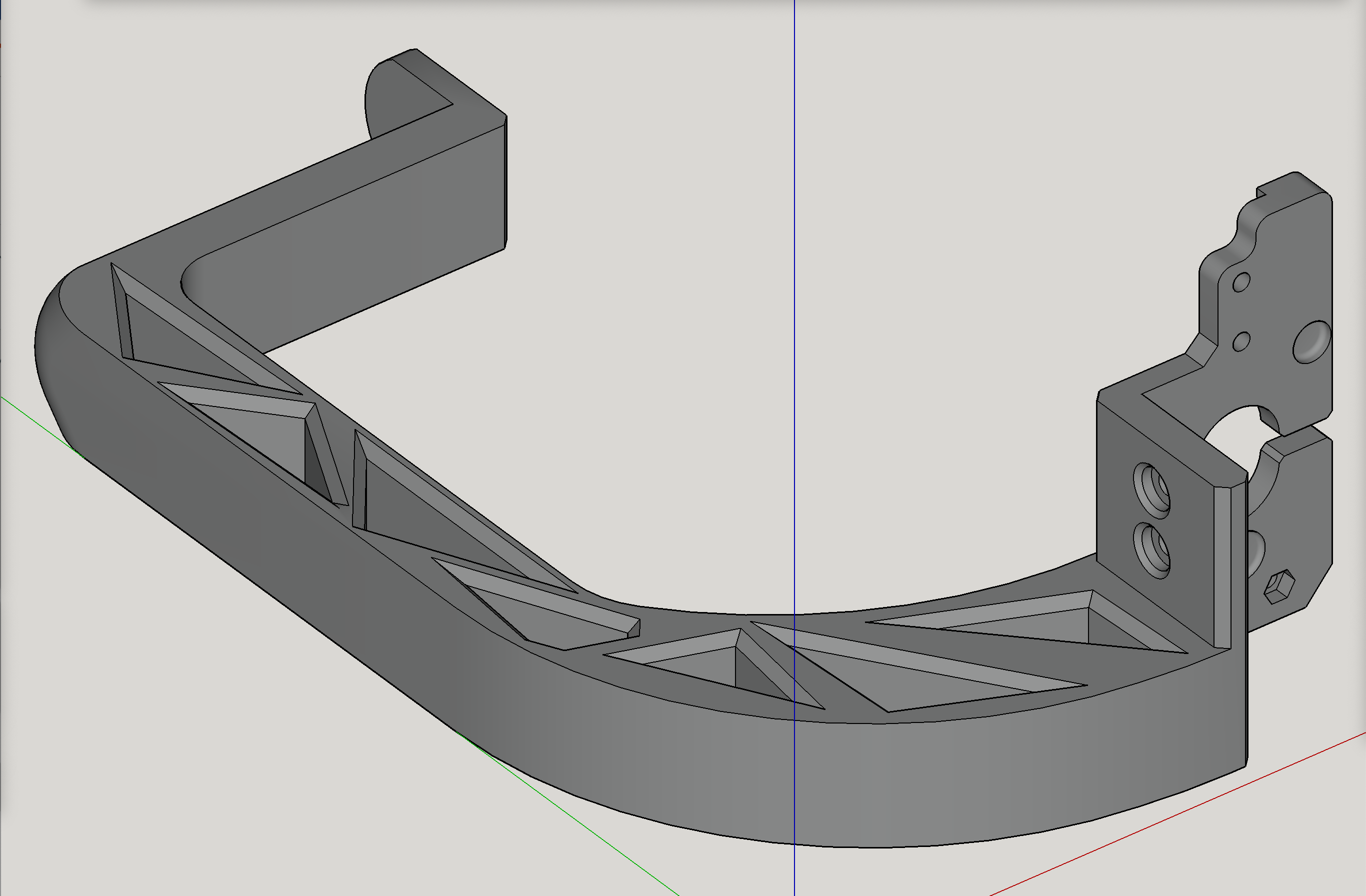 Flashforge Adventurer 5M (AD5M) IMPROVED Spool Holder, Inlet, Runout ...