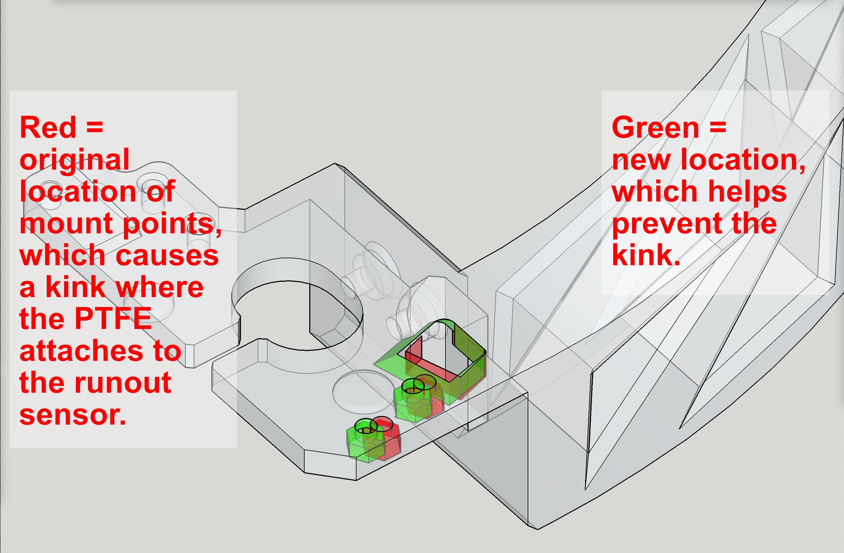 Flashforge Adventurer 5M (AD5M) IMPROVED Spool Holder, Inlet, Runout ...