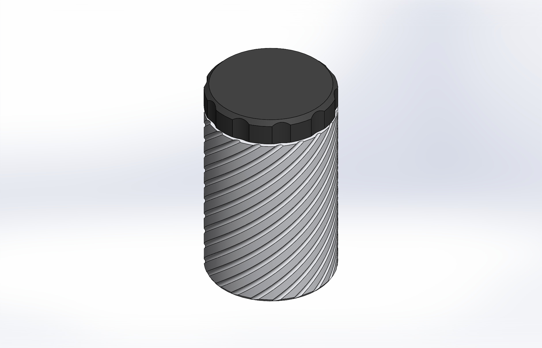 Container Jars with Lid and Scoop by TheWortLord | Download free STL ...