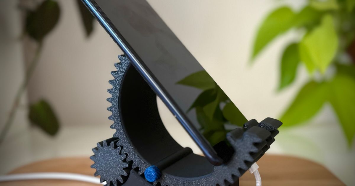 TILT PHONE STAND V3.0 von Matthew_Ghost | Kostenloses STL-Modell ...