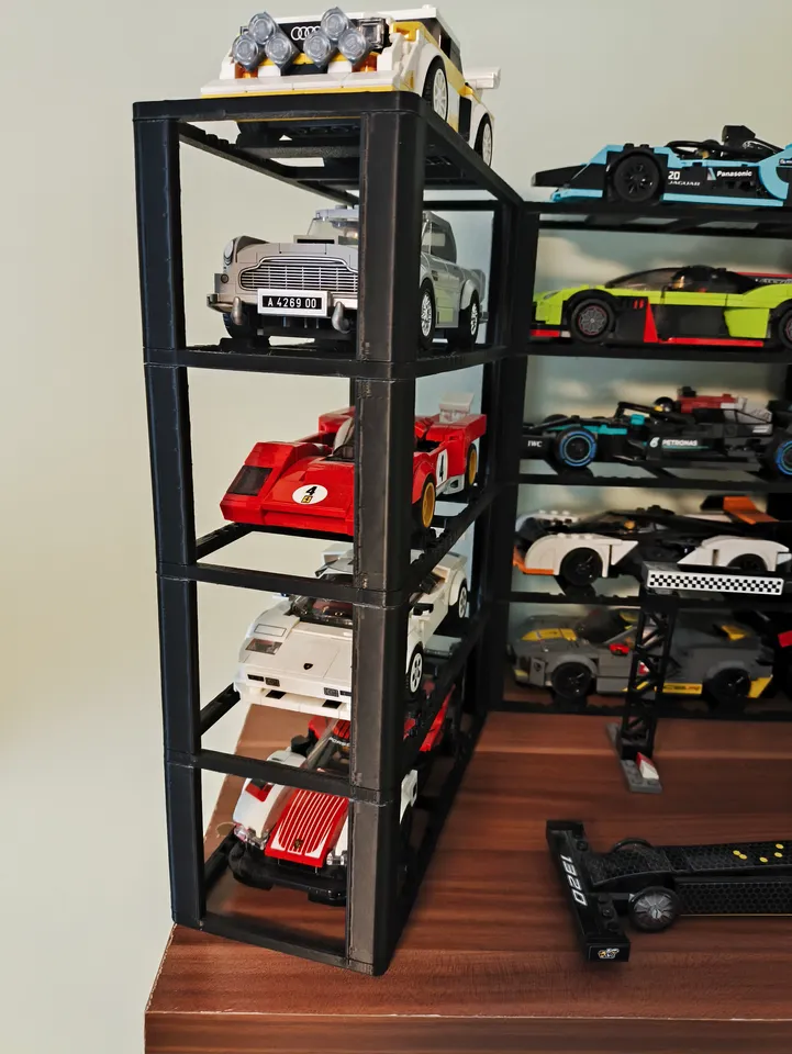 Stackable Speed Champions Display by iceman922 | Download free STL ...