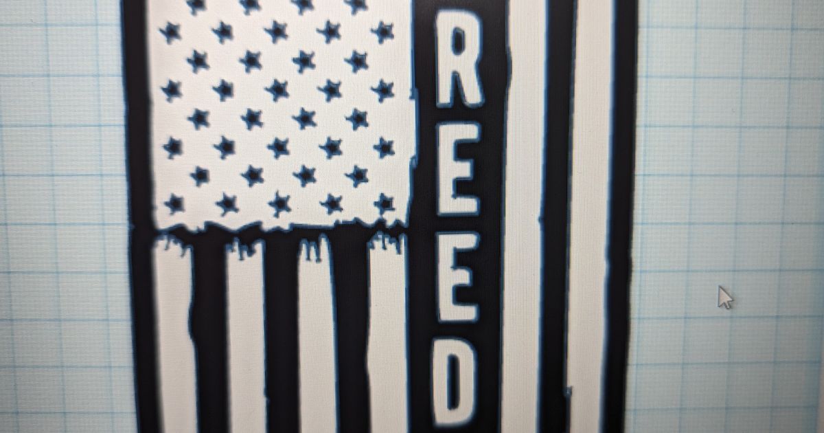 Freedom Flag Sign by T's Custom Creations | Download free STL model ...