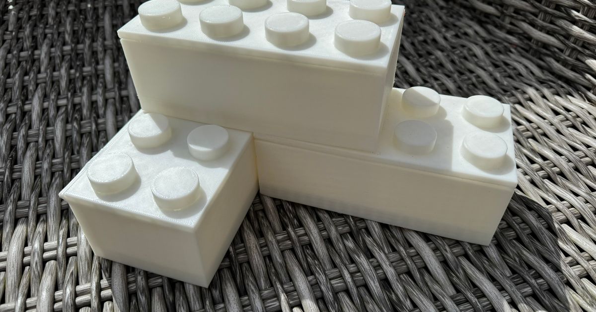 stackable building block containers hinged by dylan Kalkwarf | Download ...